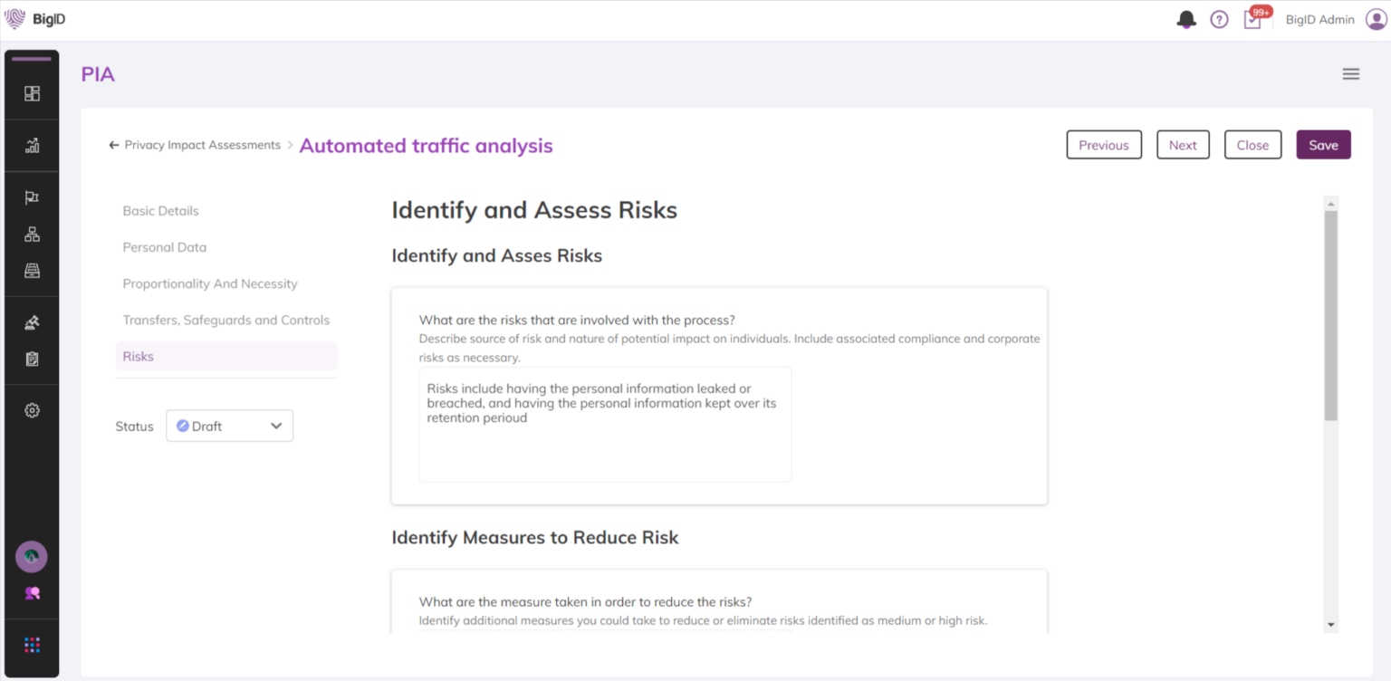 Cross Border Data Transfers | BigID