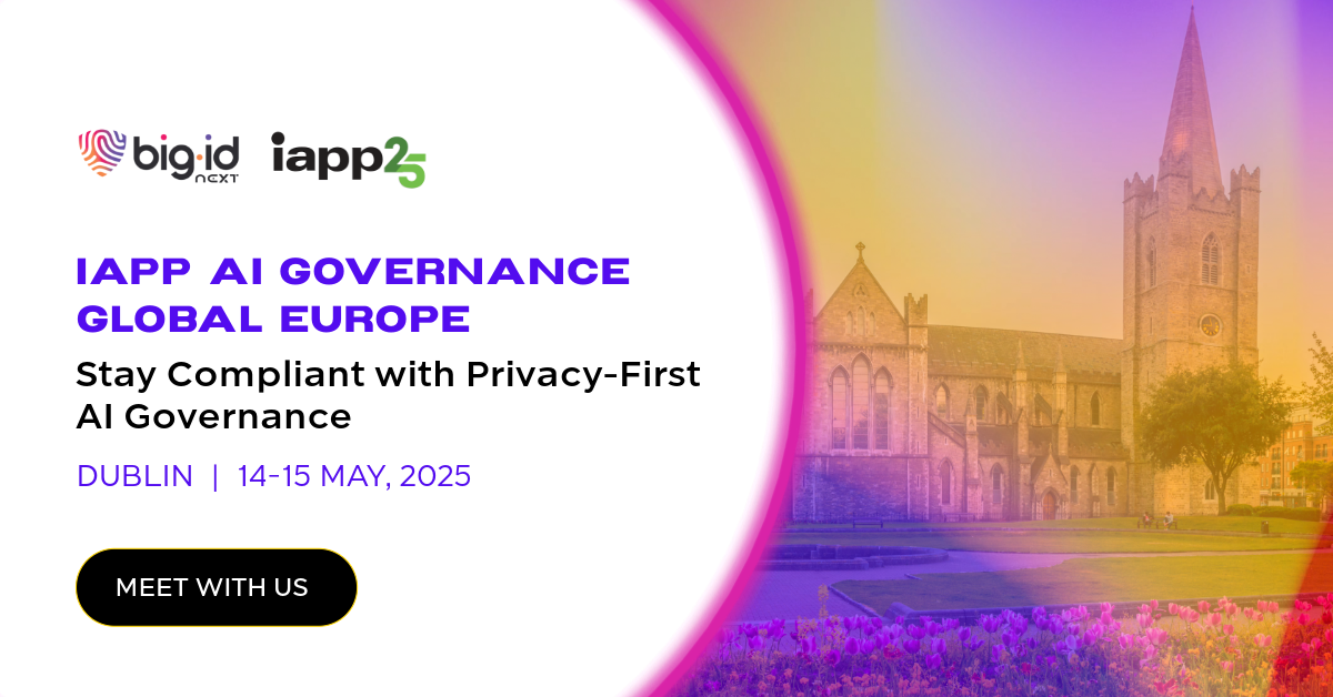 IAPP AI Governance Global Europe | BigID