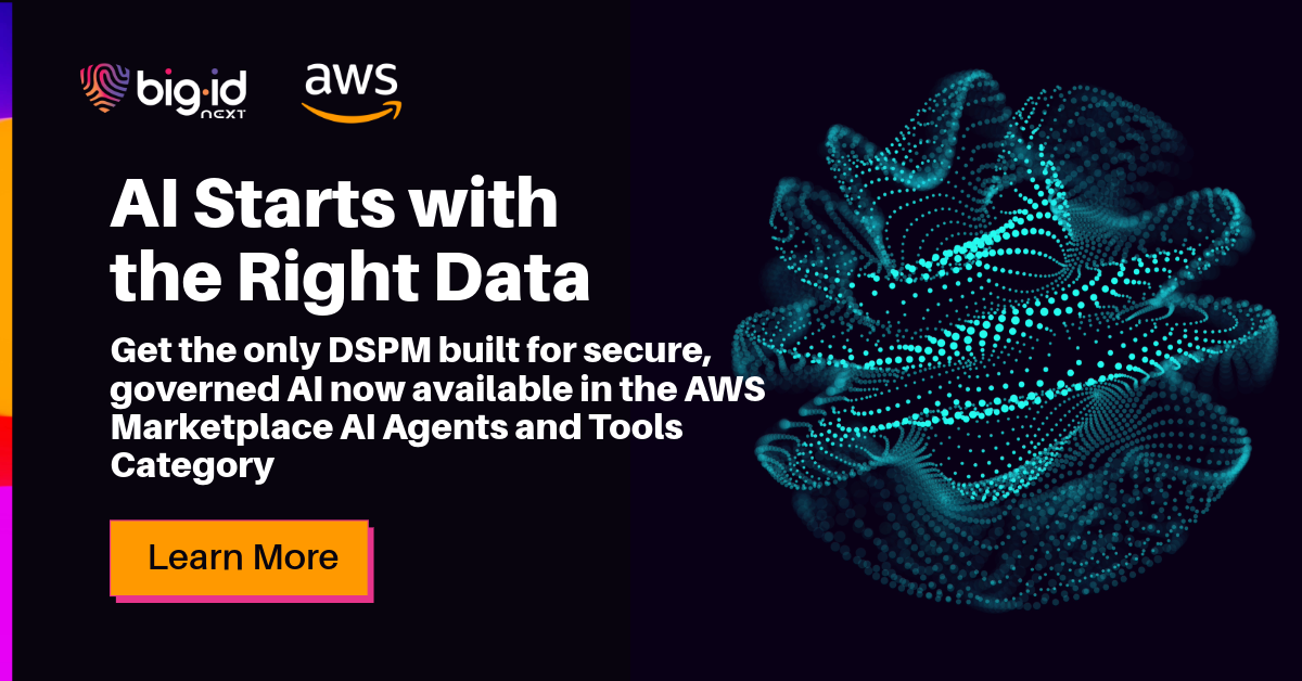 BigID Next Lands in AWS Marketplace AI Agents and Tools Category to ...