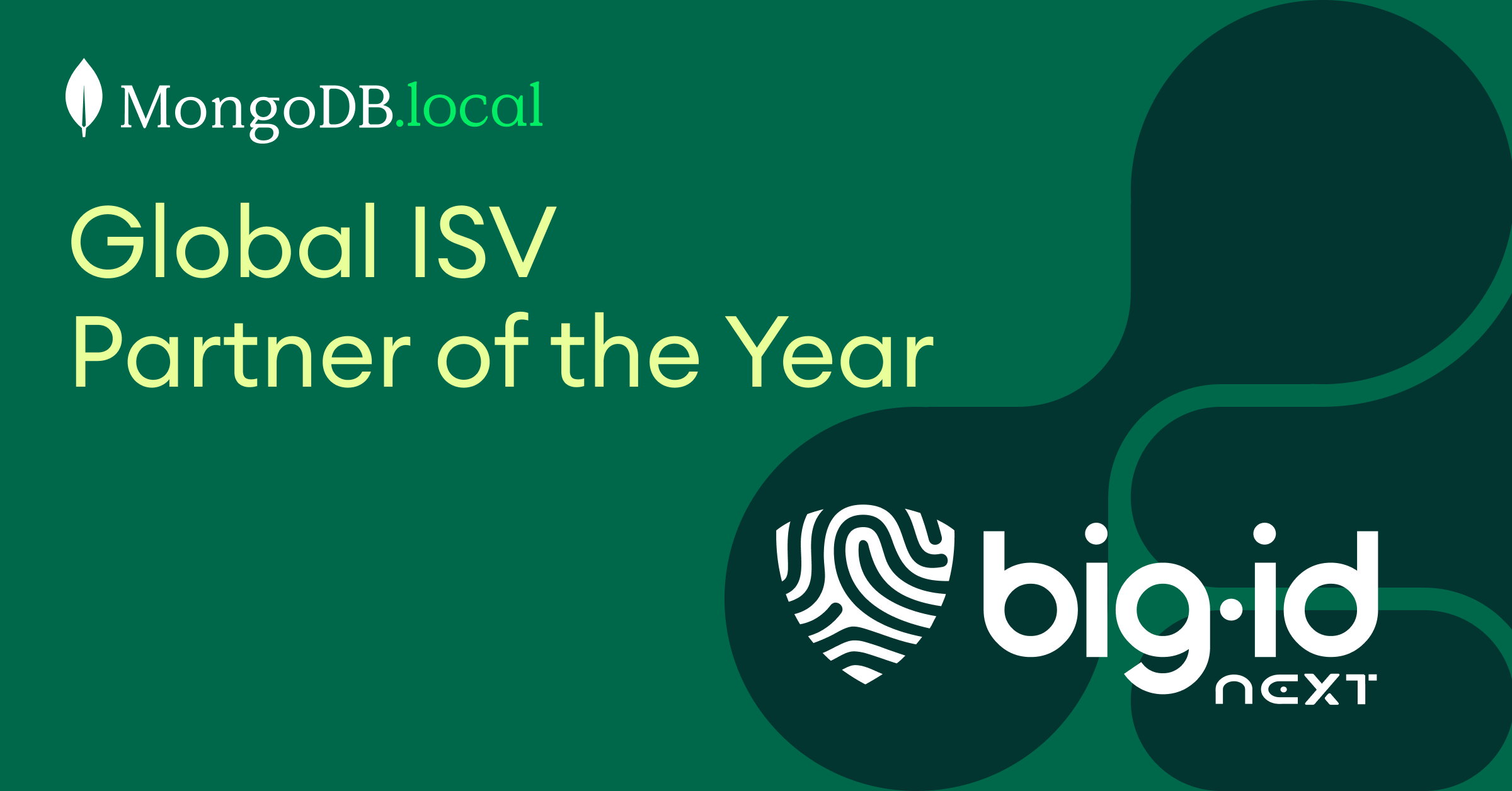 BigID Wins MongoDB Partner of the Year 2025 — Again | BigID