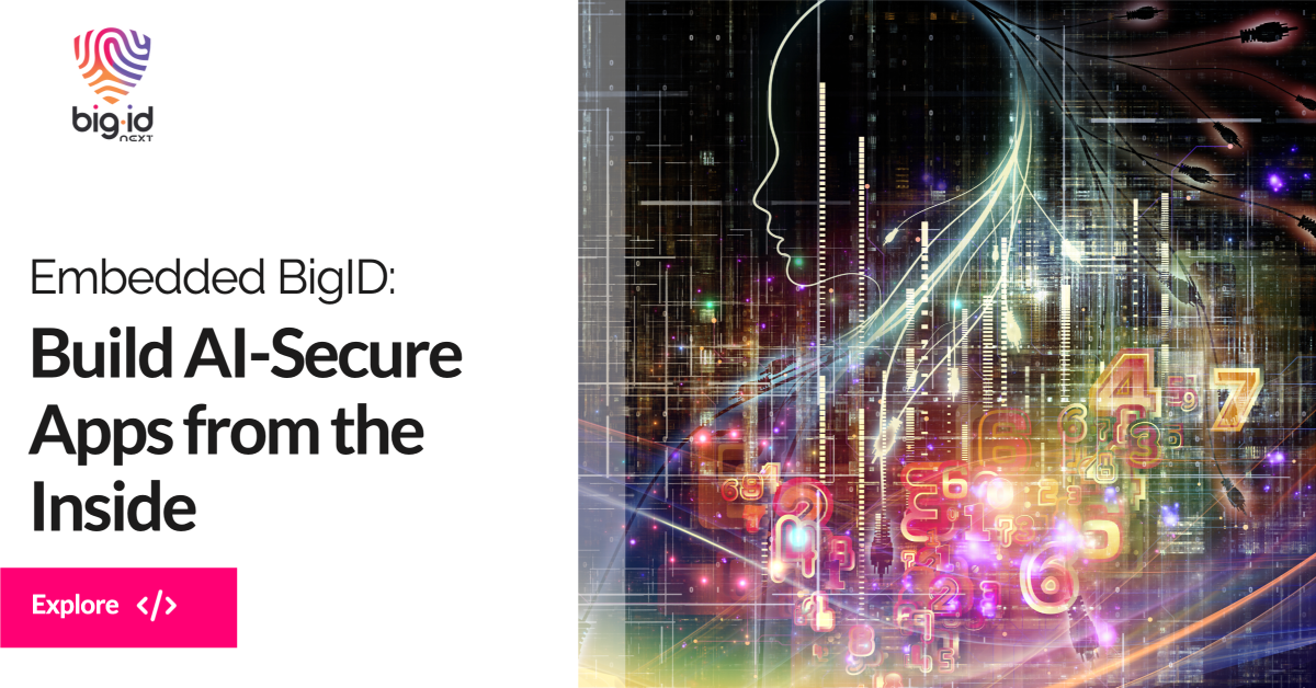 Embedded BigID: The New Standard for Building Data-Aware, AI-Secure ...